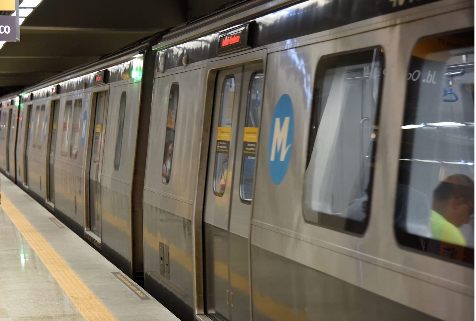 Obras da estação de metrô Gávea, não inclui ligação direta com Leblon