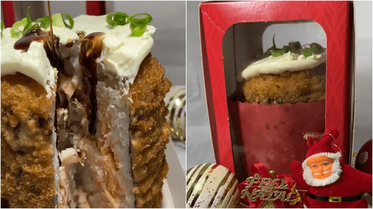 Panetone de sushi é a nova polêmica do Natal