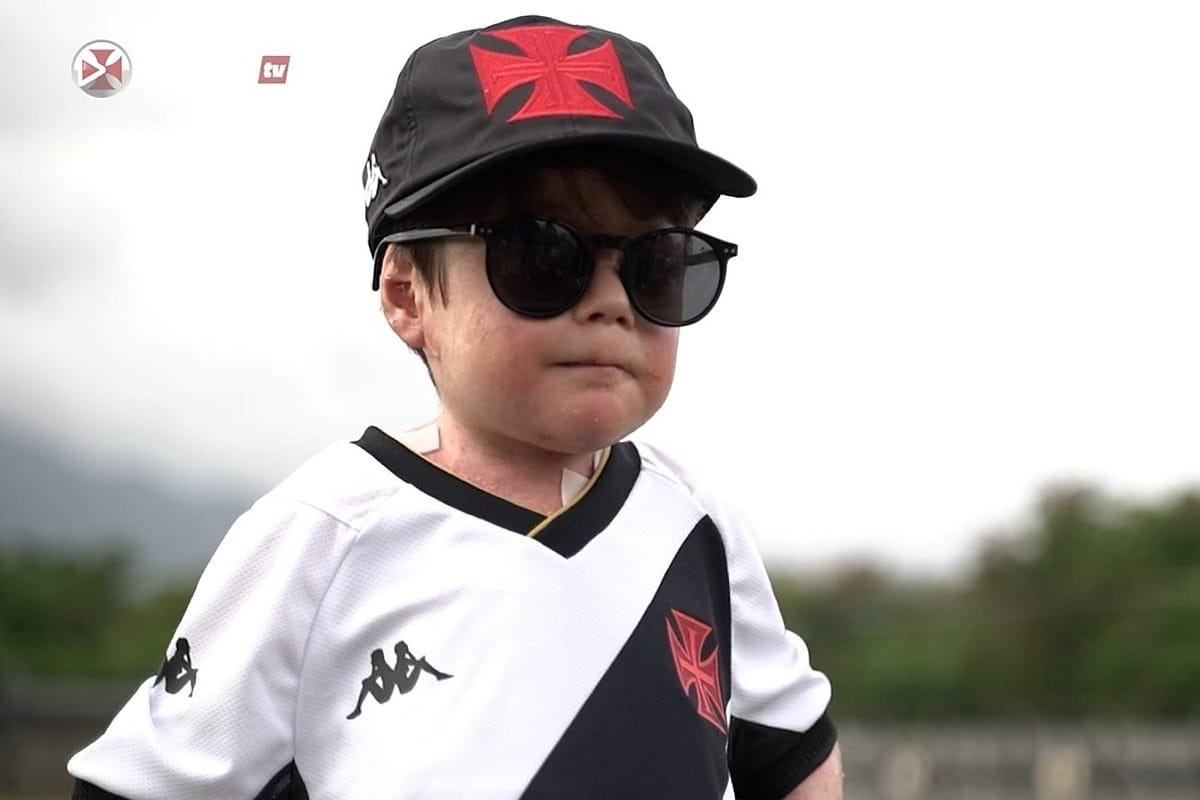 Torcedor ilustre do Vasco, Menino Gui vence como Melhor Torcedor do ...