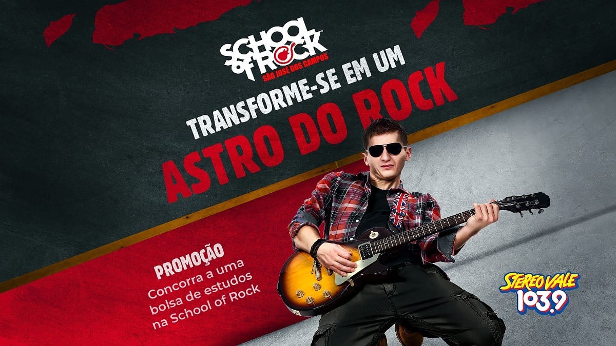 PROMOÇÃO “TRANSFORME-SE EM UM ASTRO DO ROCK”Band Vale