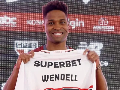 Wendell é apresentado no São Paulo e mira títulos: "A camisa por si só ...