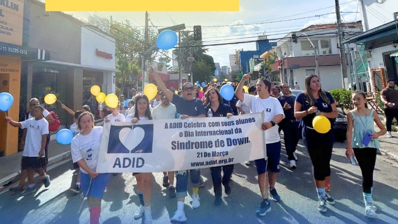 3ª Caminhada ADID Down será realizada em 21 de março em SP | Band
