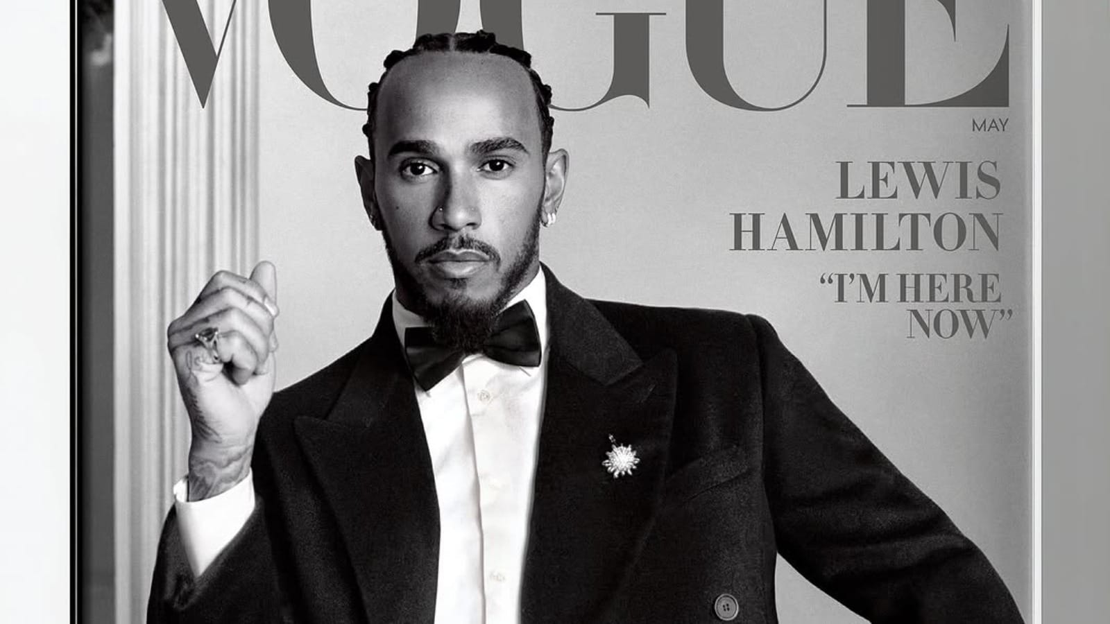 Met Gala 2025: Lewis Hamilton é capa da revista Vogue