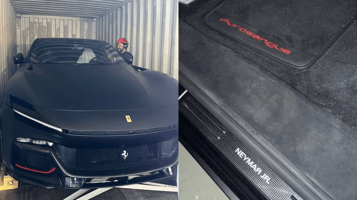 Neymar compra Ferrari avaliada em R$ 7,5 milhões; conheça detalhes do carro