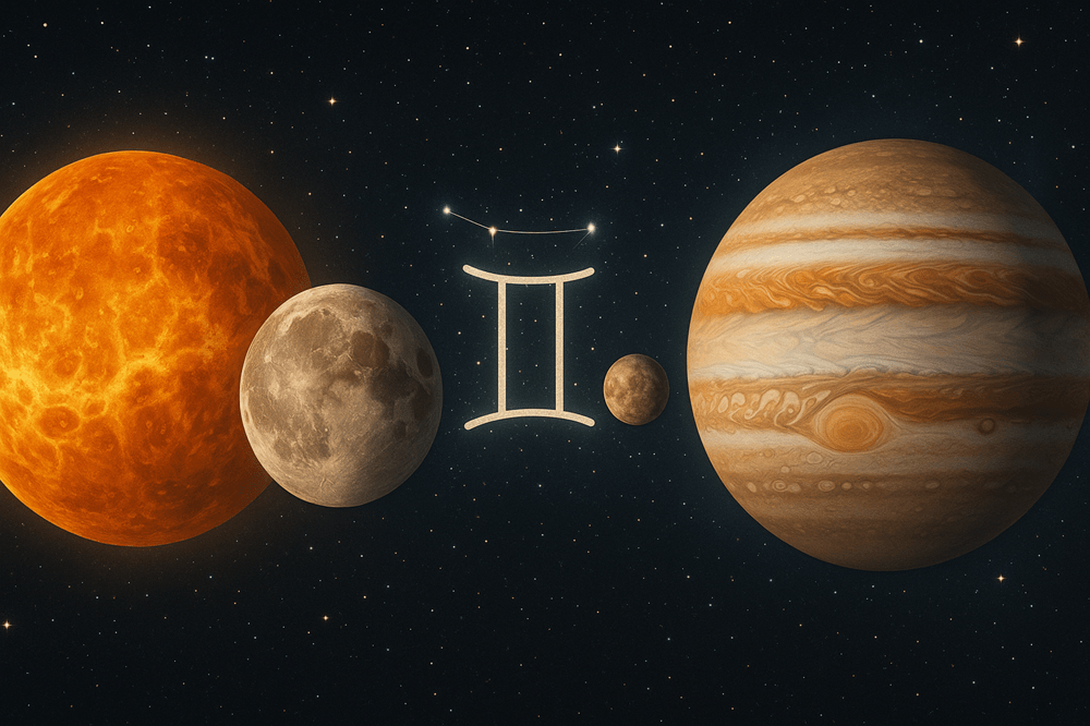 Alinhamento de planetas em Gêmeos: o que muda na sua vida agora?