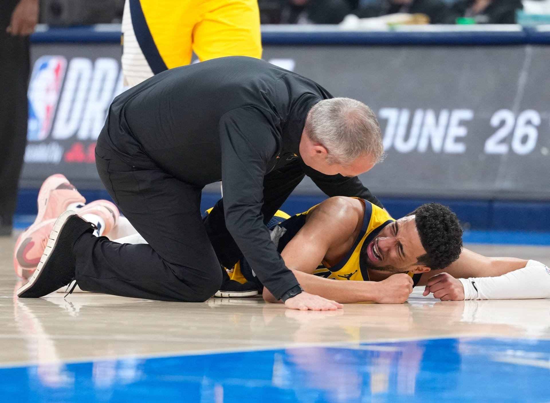 Haliburton sofre grave lesão no jogo 7 das finais da NBA; veja o vídeo