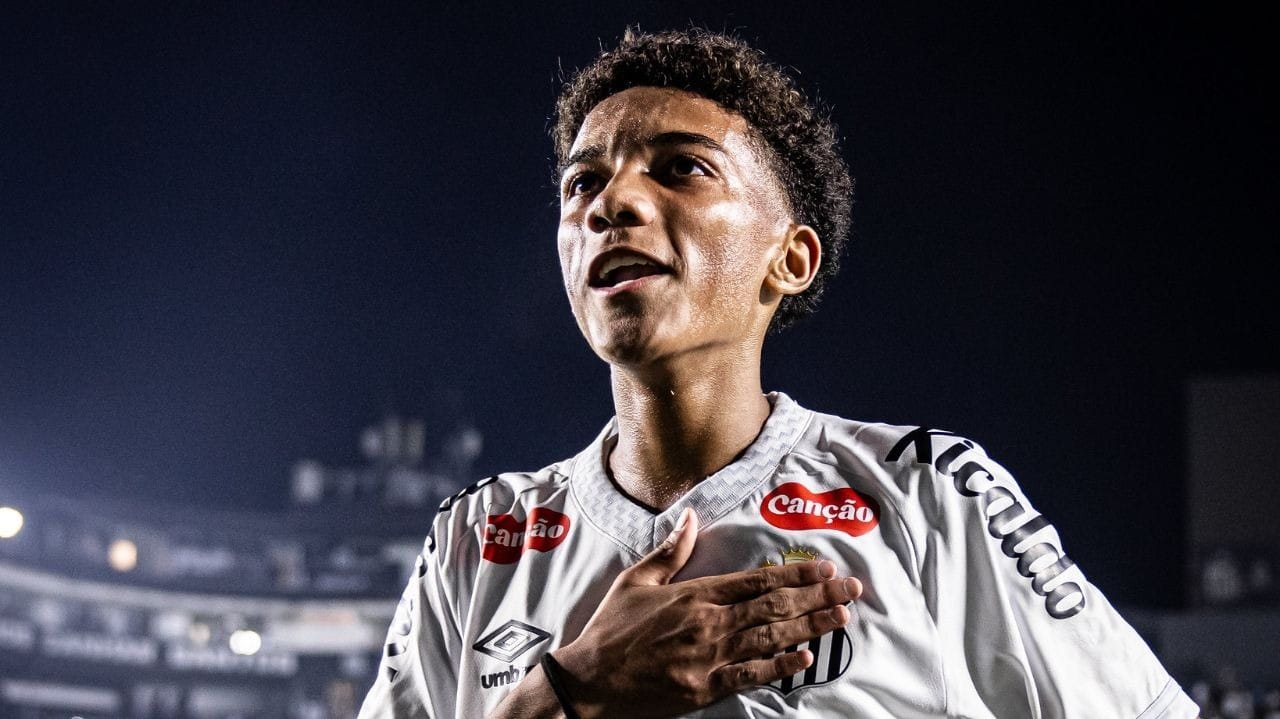 Robinho Jr é habilidoso, canhoto e foi elogiado por Neymar após estreia ...