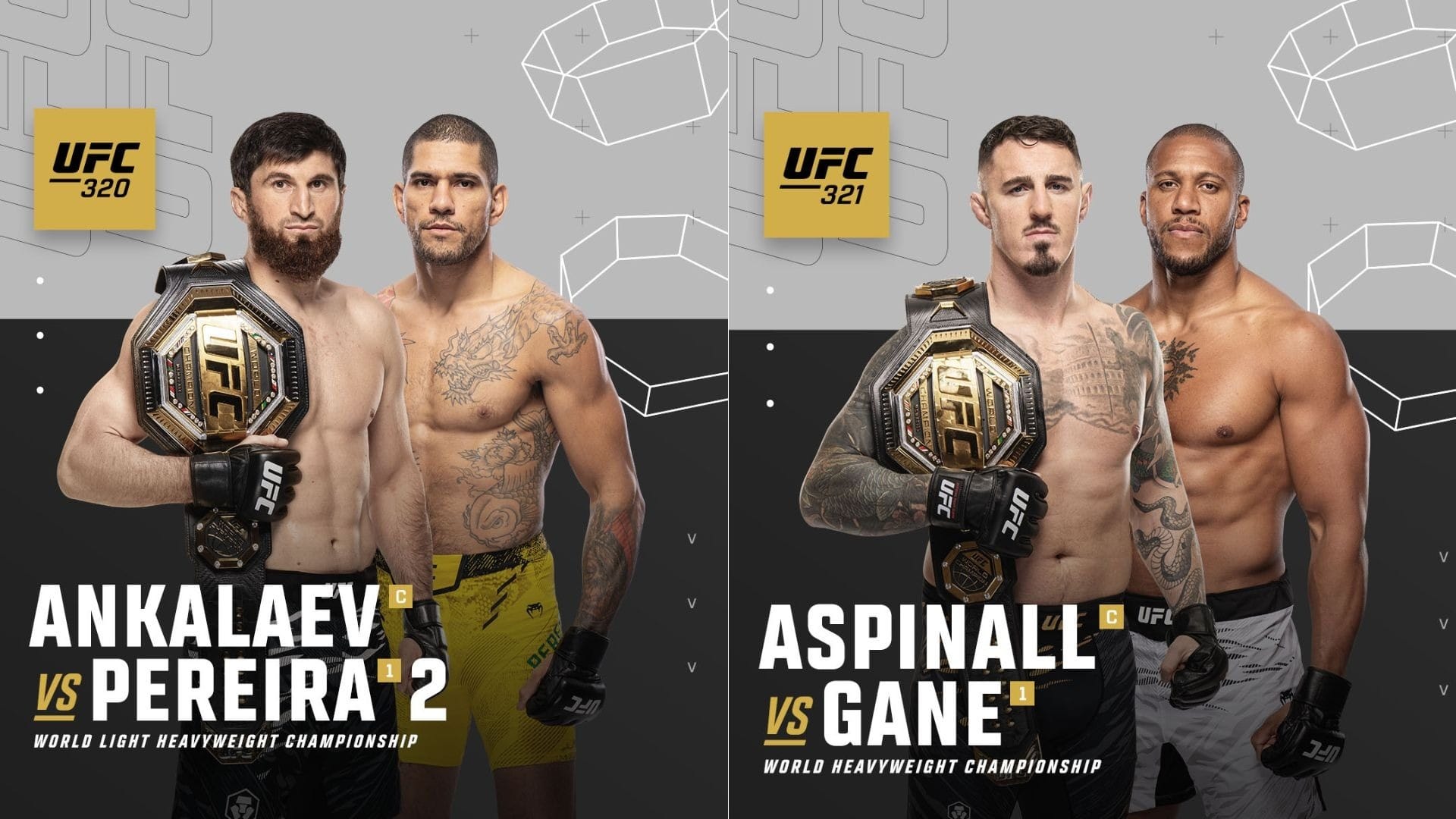 UFC marca revanche de Poatan contra Ankalaev e anuncia disputa do ...