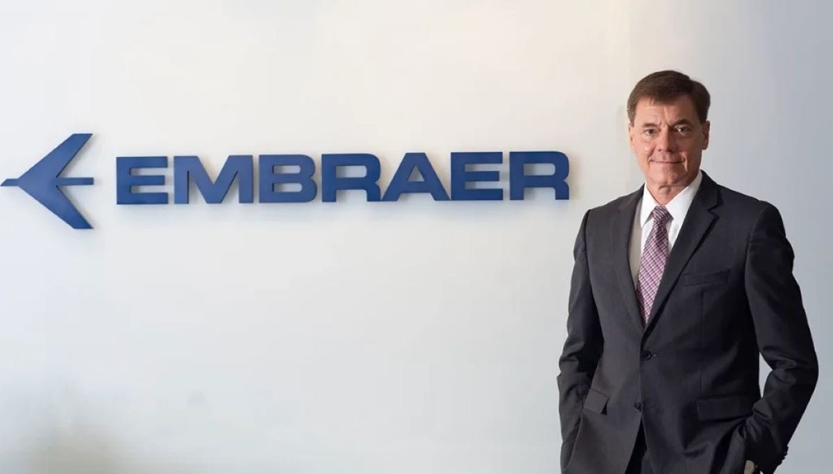 CEO da Embraer visita os Estados Unidos e retorna com esperança de taxa ...