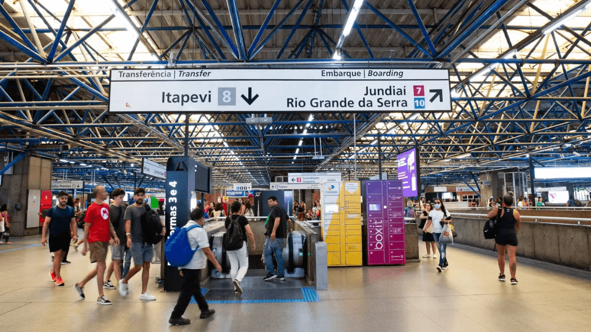 Linhas 7-Rubi e 10-Turquesa passam a ter a Barra Funda como terminal