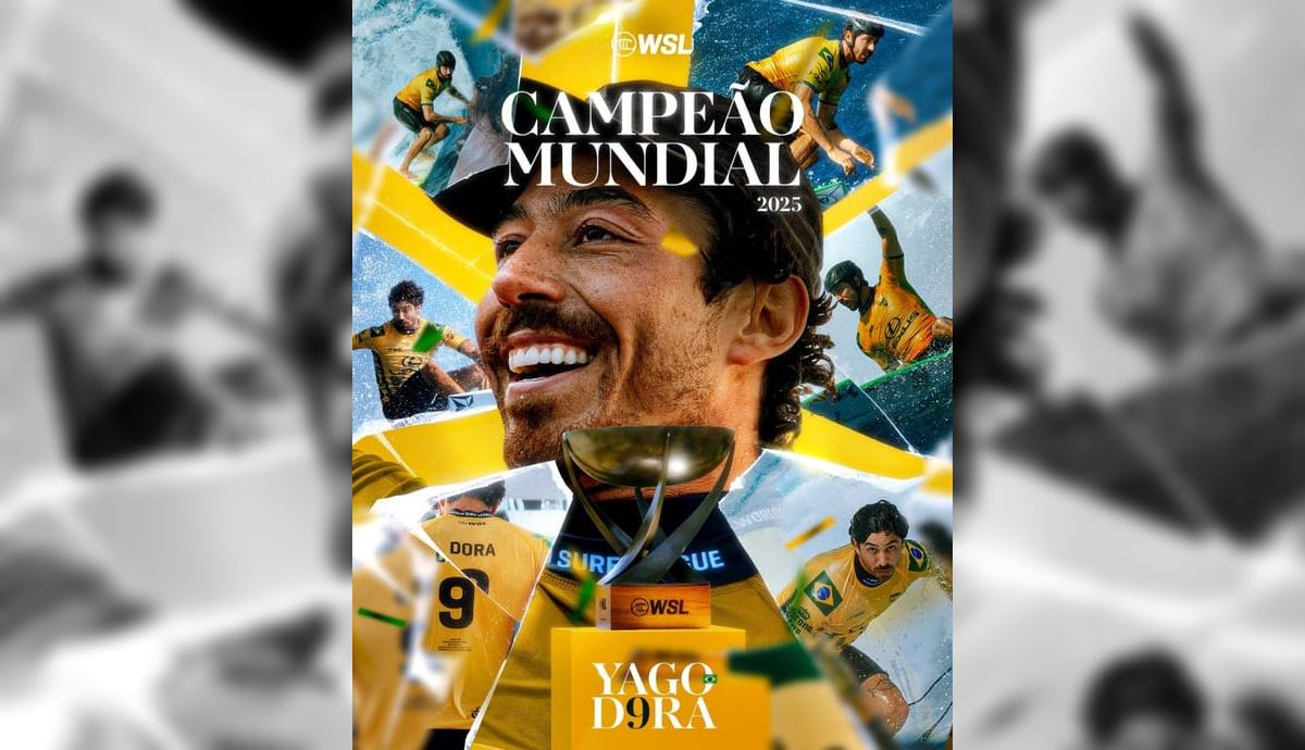 Yago Dora é campeão mundial de surfe 2025
