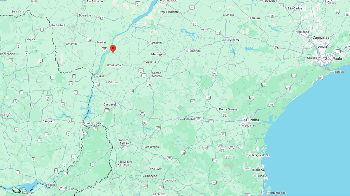 Onde fica Icaraíma no Paraná, local do caso dos desaparecidos?