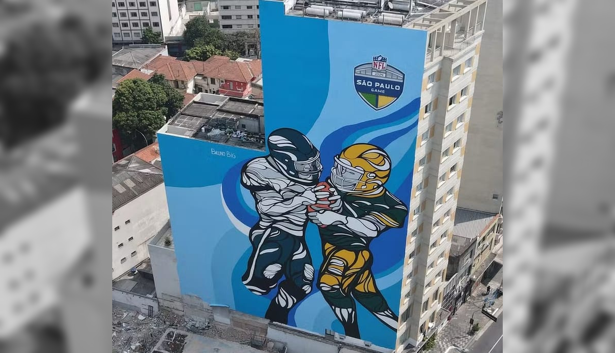 Prefeitura multa prédio em R$ 260 mil por mural da NFL no centro de SP ...