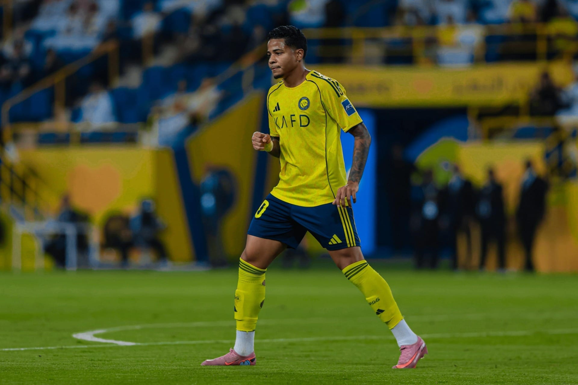 Ângelo e Wesley brilham em goleada do Al Nassr na Champions