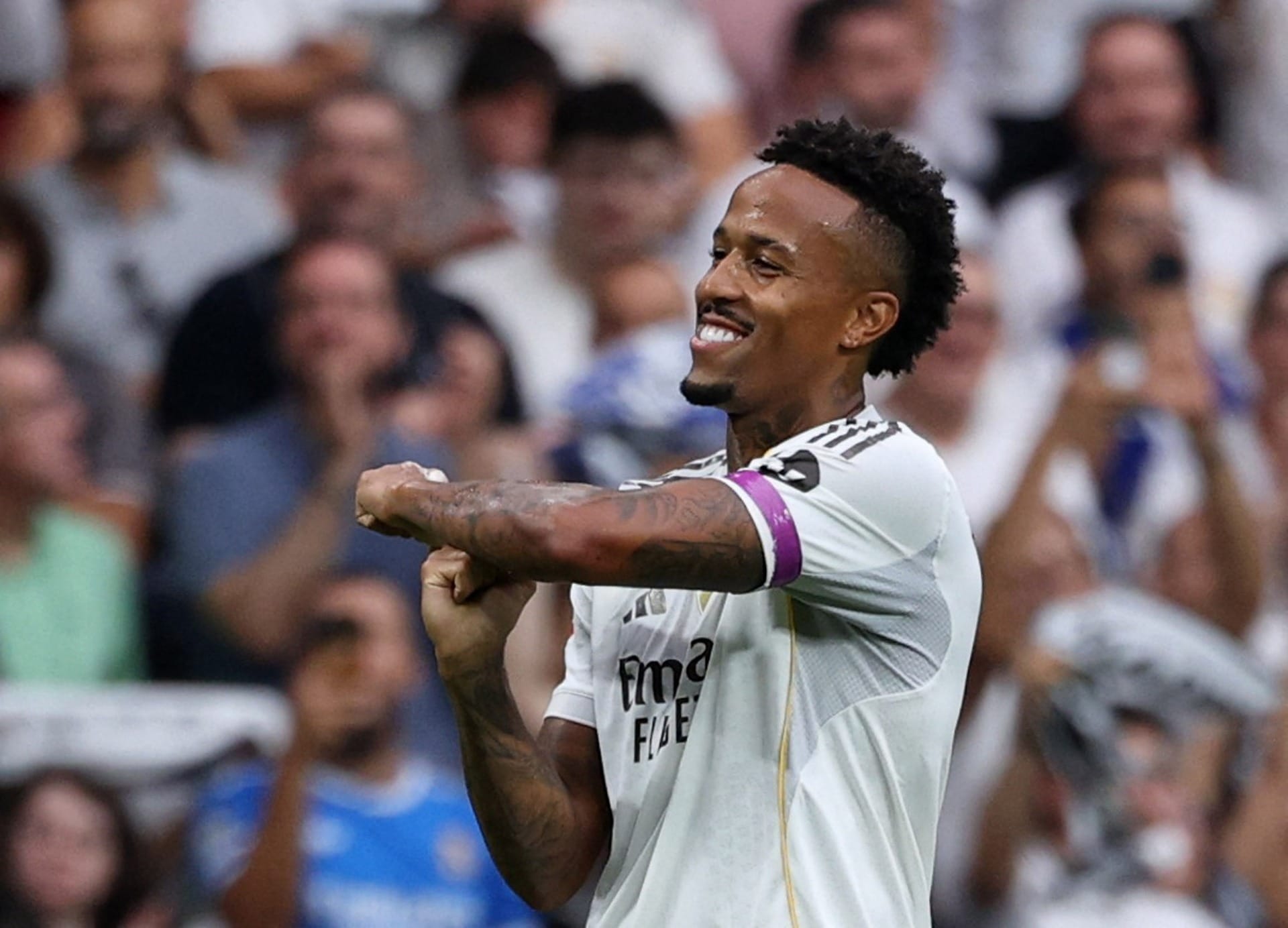 Real Madrid vence e encerra boa fase do Espanyol com gol de Militão e ...