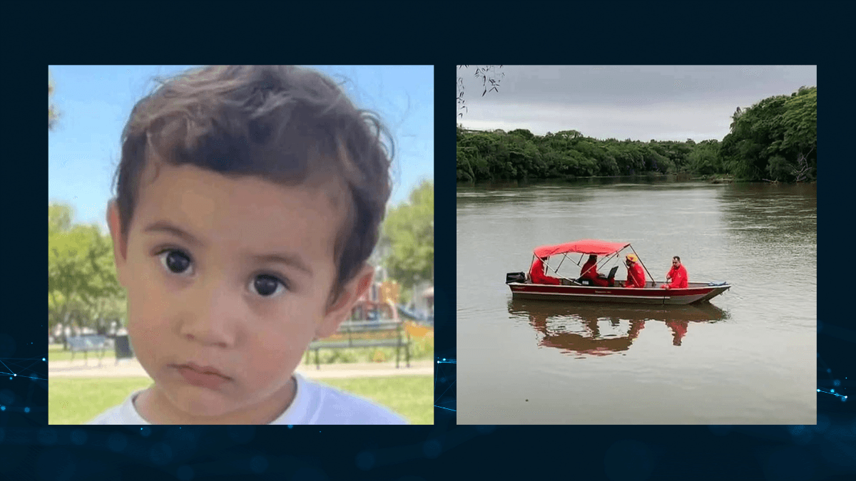 Corpo do menino Arthur, de 2 anos, é encontrado no Rio Tibagi
