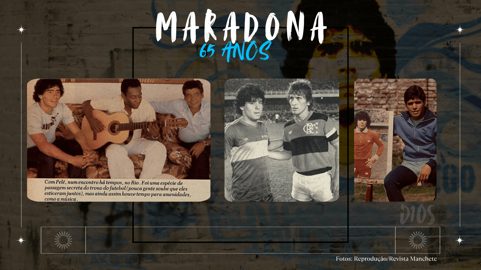 O que você sabe da relação de Maradona com o Brasil? Craque completaria ...