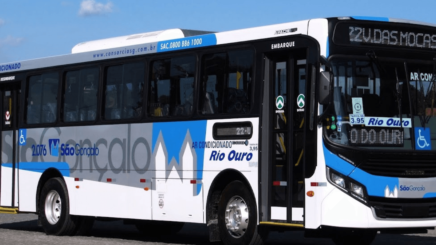 Tarifa de ônibus em São Gonçalo sobe para R$ 5,55 após oito anos congelada