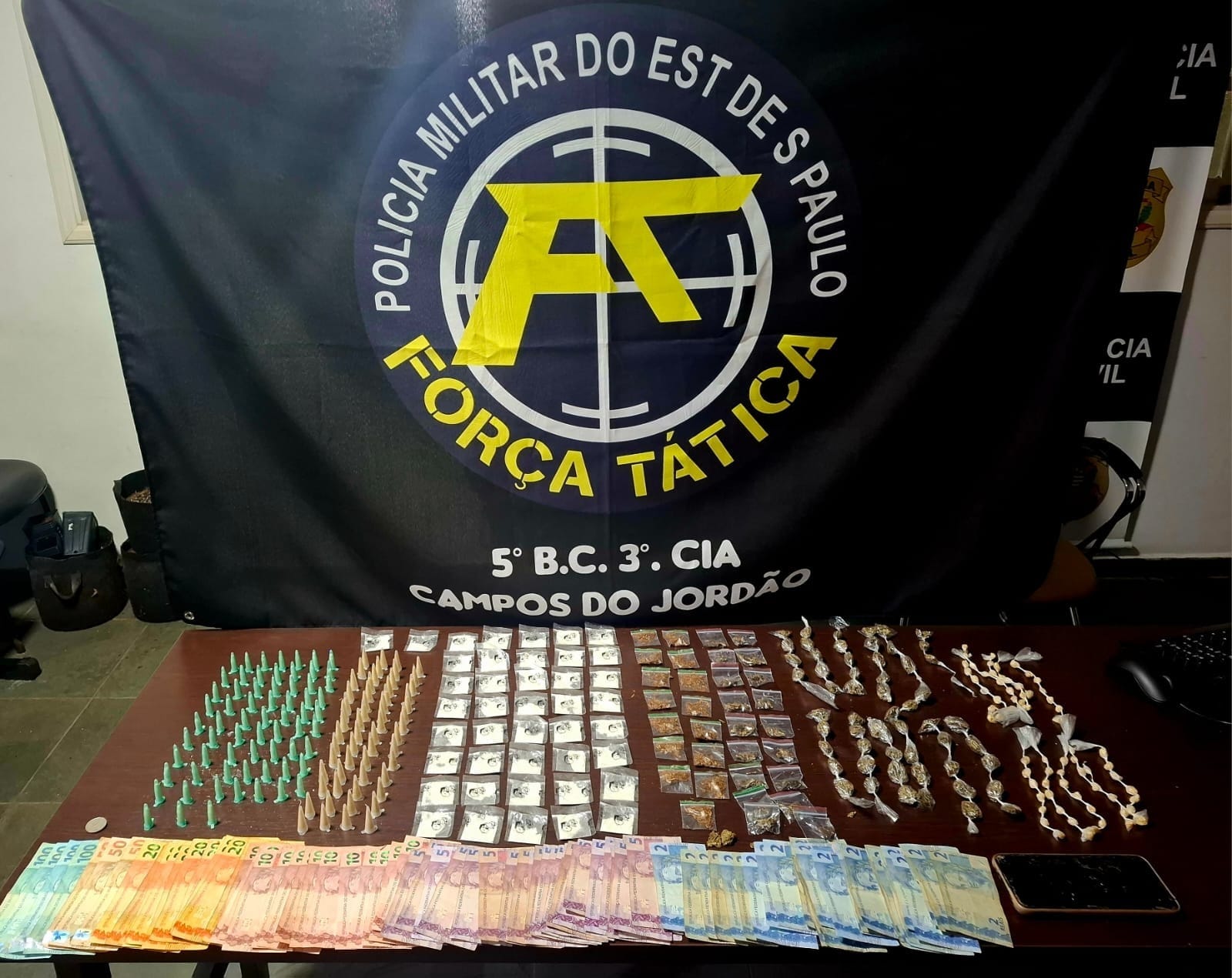 Força Tática Apreende Menor com Drogas em Campos do JordãoBand Vale