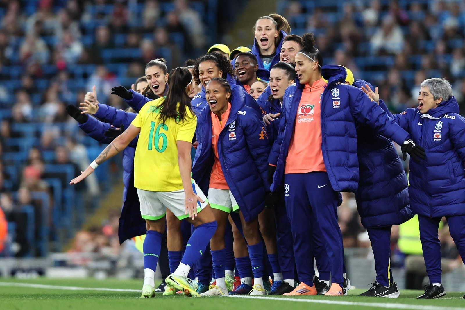 Pesquisa da CBF: 73% aprovam Seleção Brasileira de futebol feminino