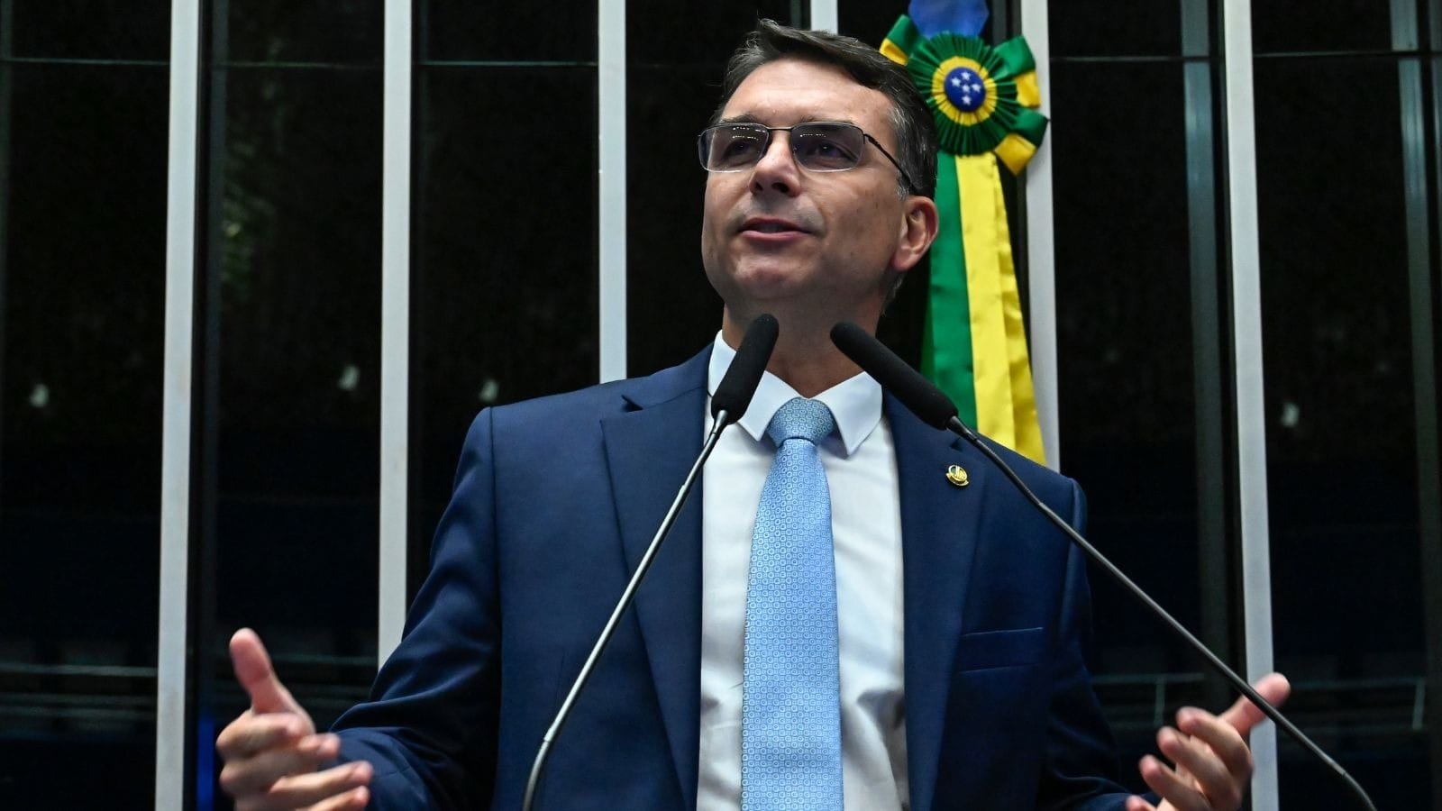 Genial/Quaest: 49% acham que Flávio leva candidatura até o fim