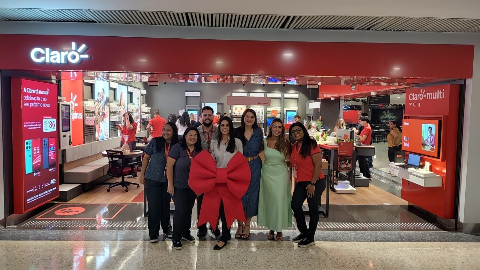 Claro lança novo conceito de loja no Campinas Shopping