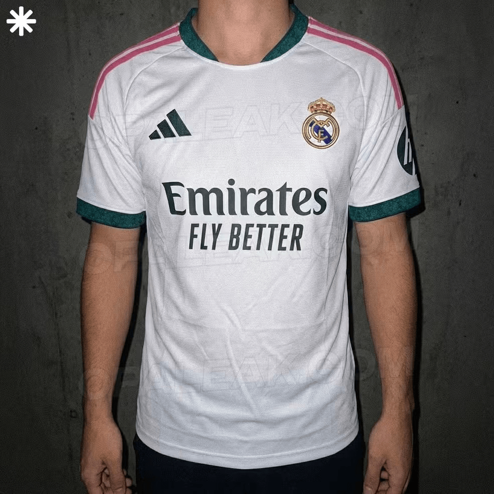 Vaza possível camisa do Real Madrid para temporada 2026/27; veja detalhes