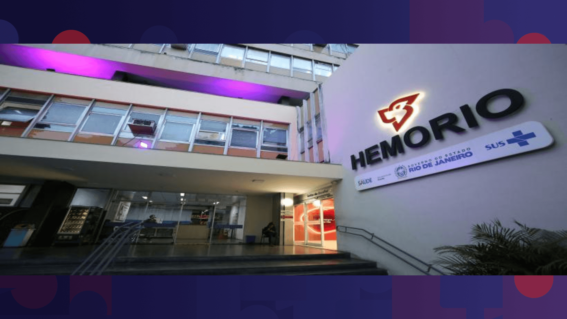 Hemorio alerta para baixo estoque de sangue após queda de 42% nas doações