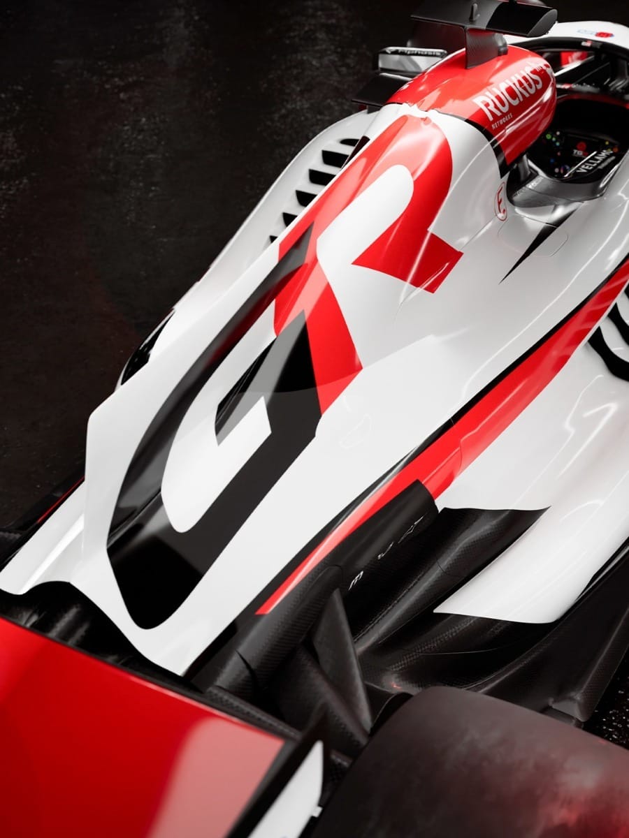 Fotos: Haas apresenta novo visual para 2026