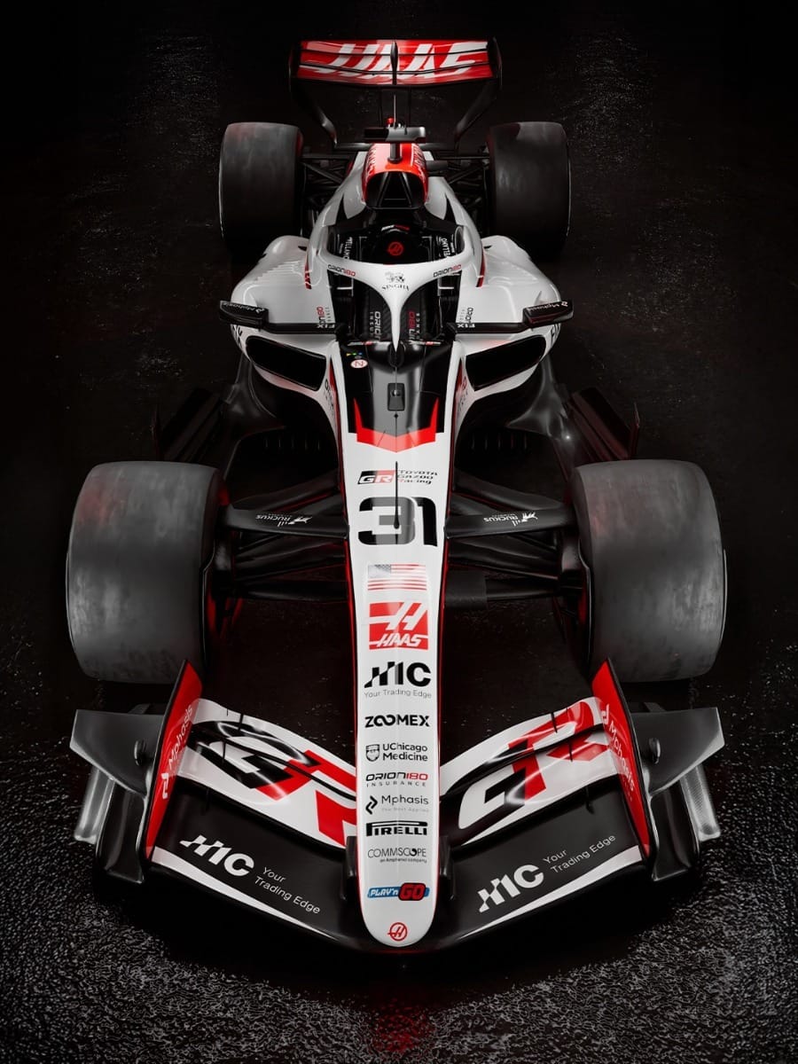 Fotos: Haas apresenta novo visual para 2026