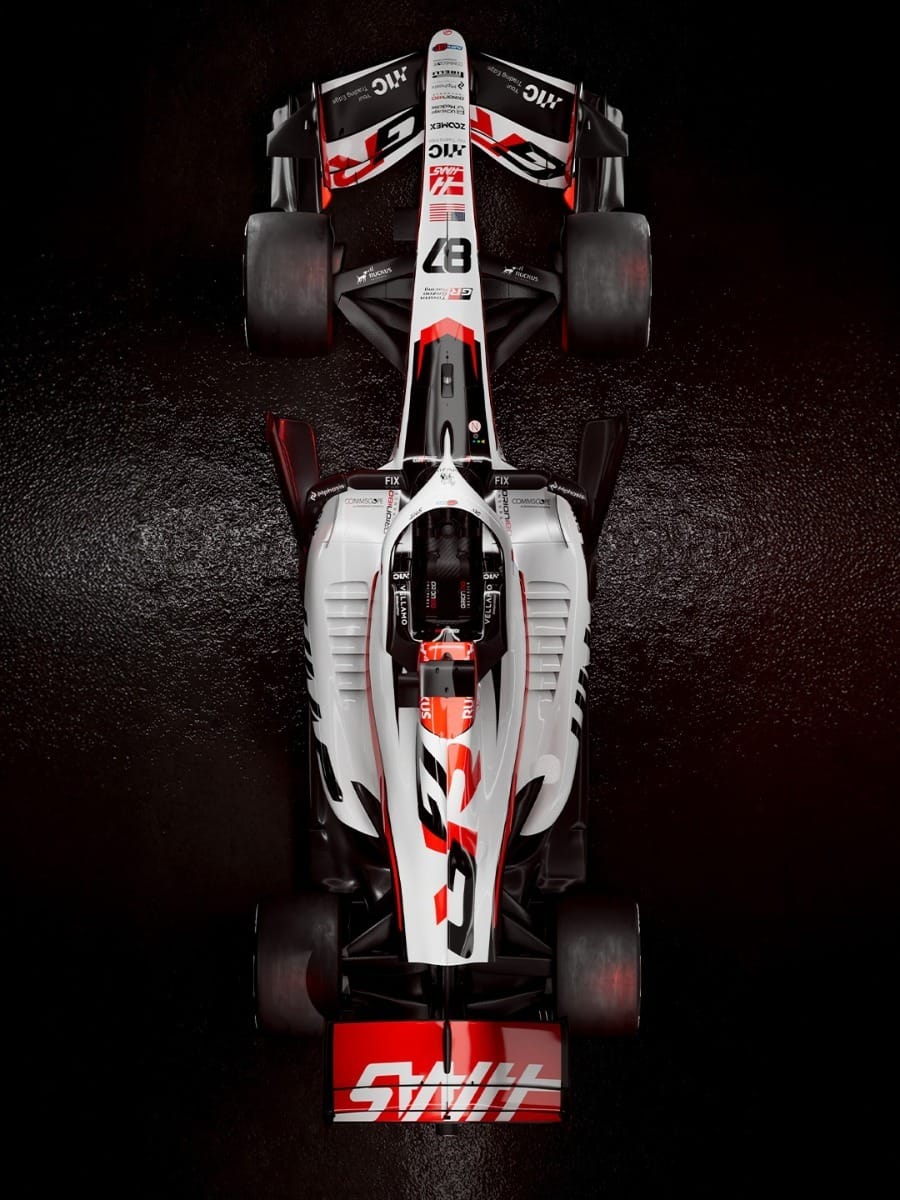 Fotos: Haas apresenta novo visual para 2026