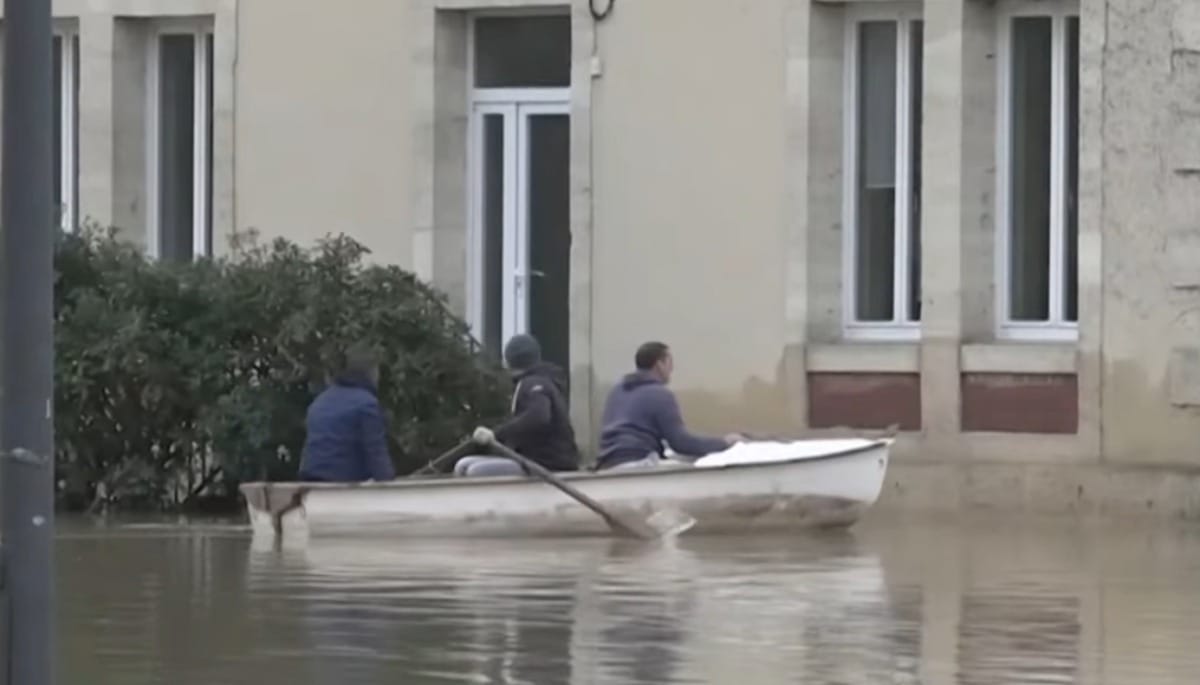 Tempestade Nils atinge França e coloca autoridades em alerta vermelho