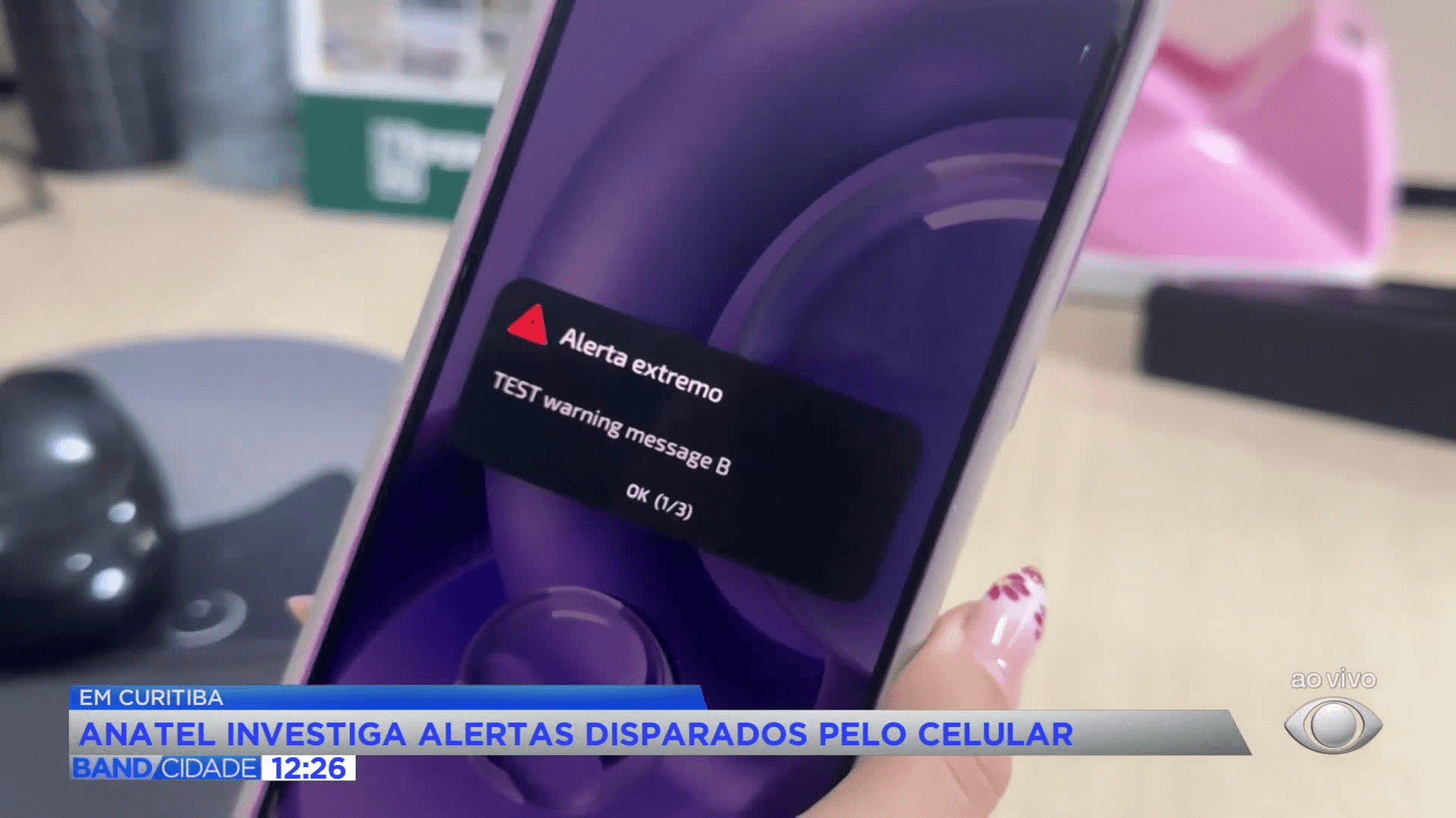 Anatel apura alertas misteriosos em celulares no Paraná