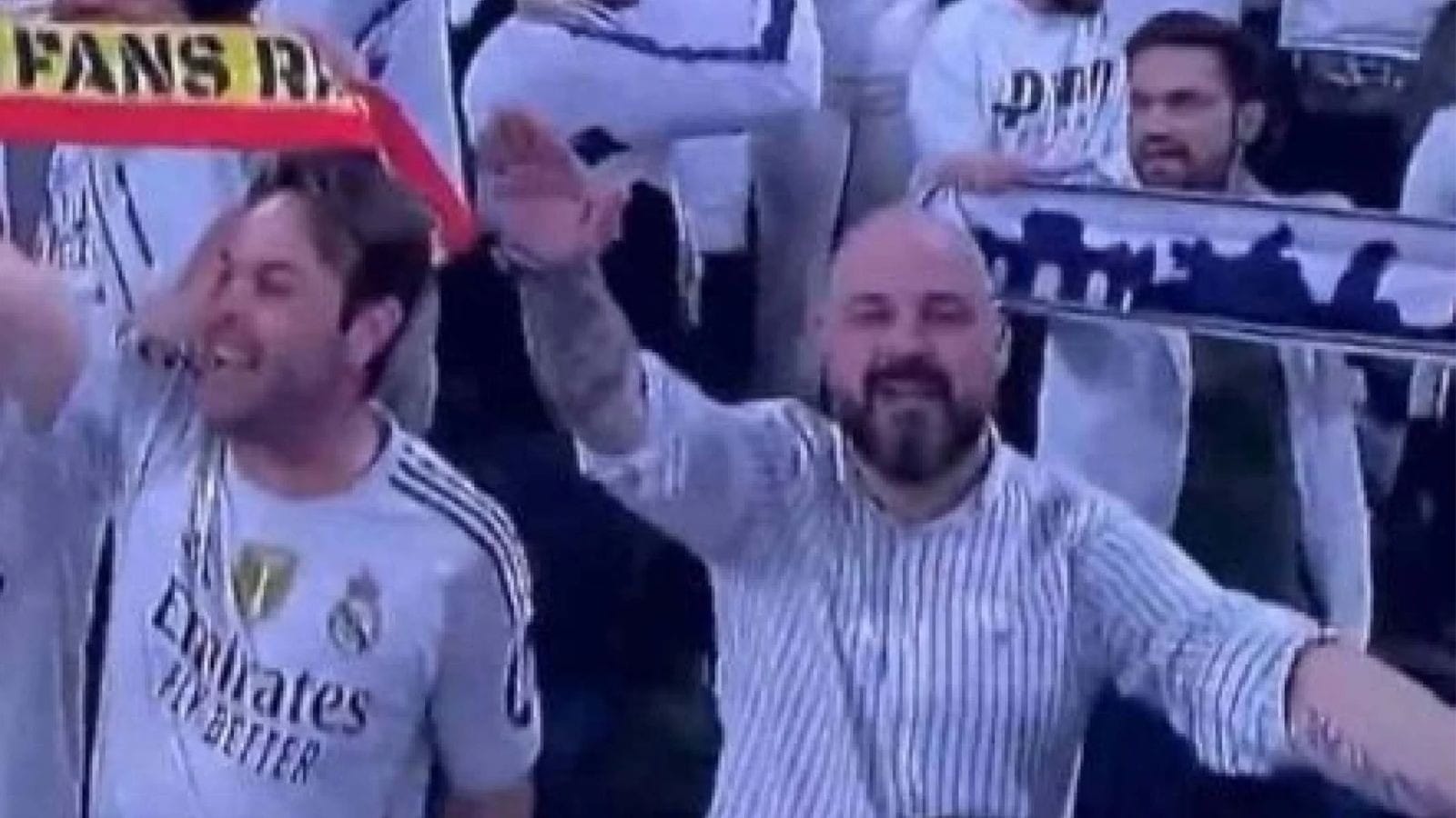 UEFA pune o Real Madrid e interdita parte do Bernabéu por gesto nazista