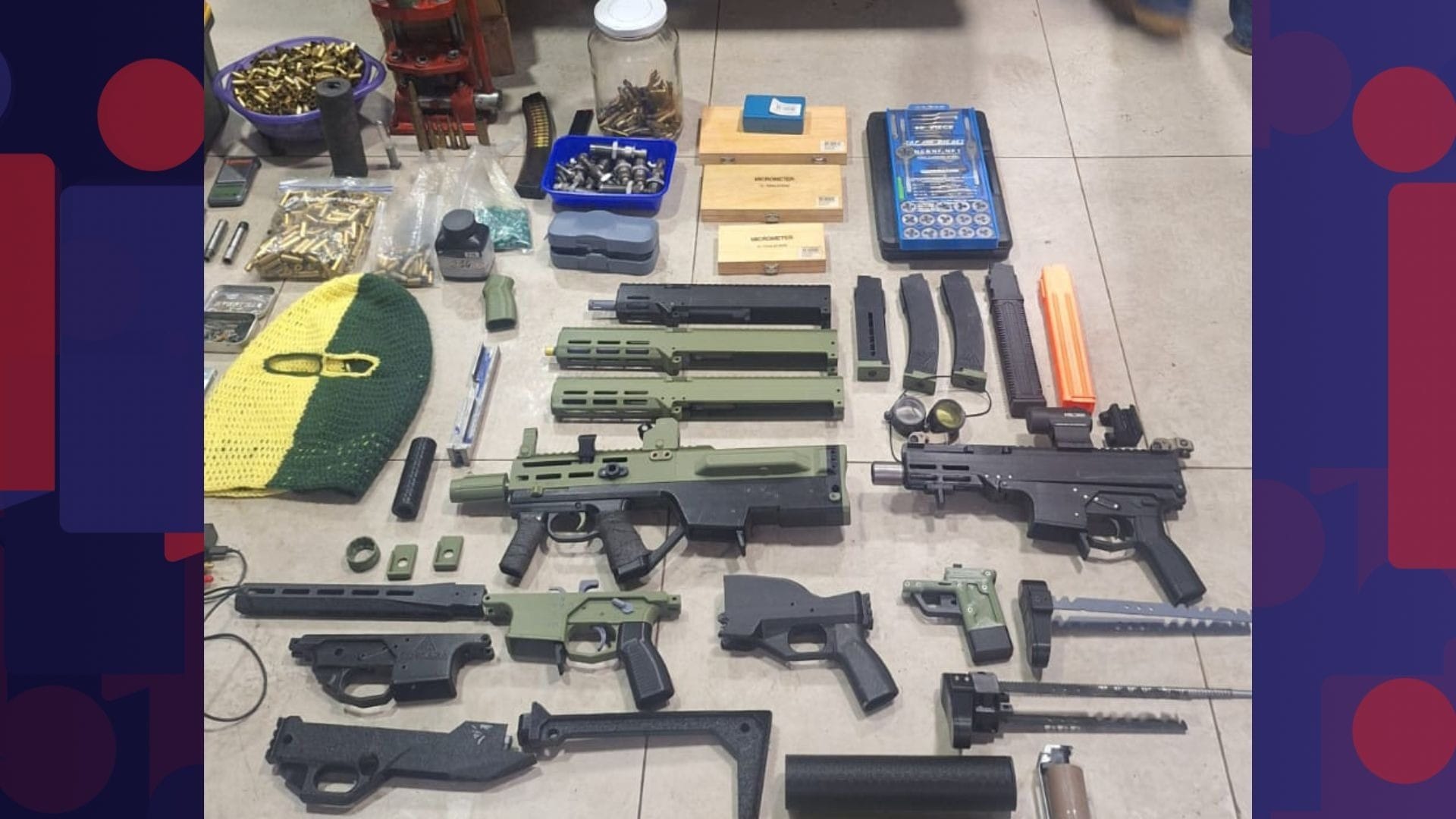 "Projeto de armas 3D de criminoso brasileiro é 'divisor de águas'", diz MP