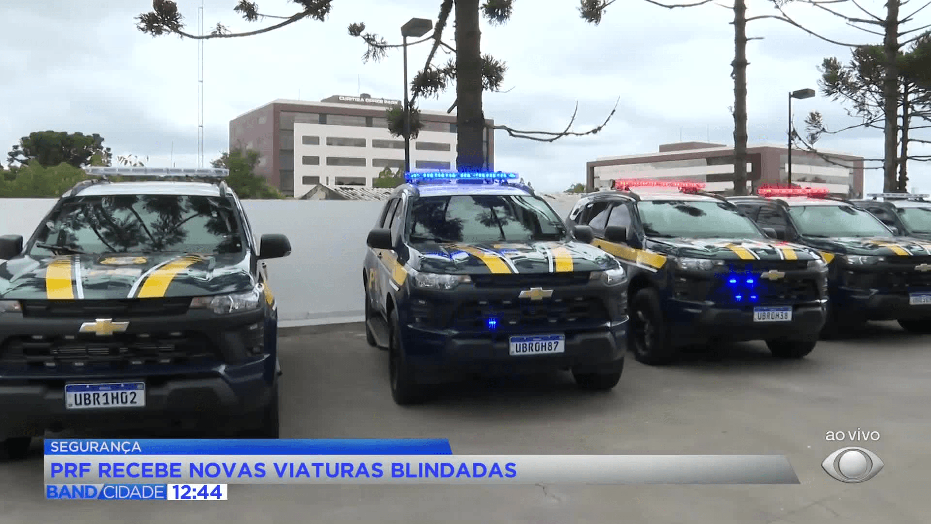 PRF no Paraná recebe 11 novas viaturas blindadas