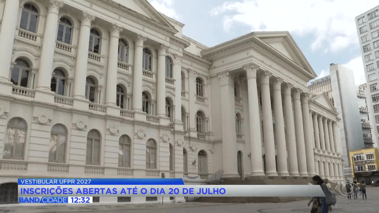 UFPR abre inscrições para Vestibular 2027 com fase única