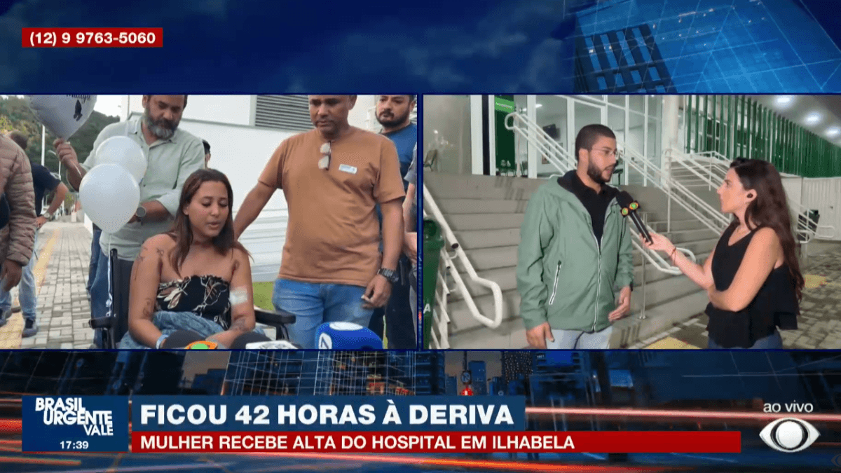 "Milagre de Ilhabela": Bruna Damari recebe alta após 42 horas no mar